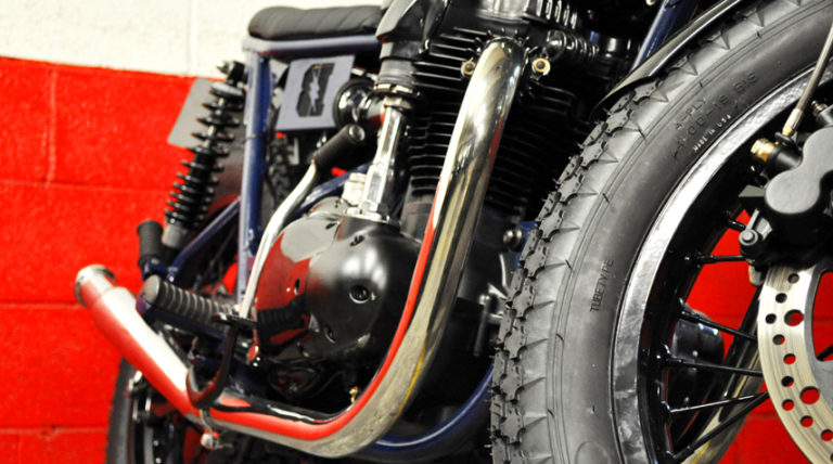 W650 The Blue Raven ⋆ Blitz Motorcycles